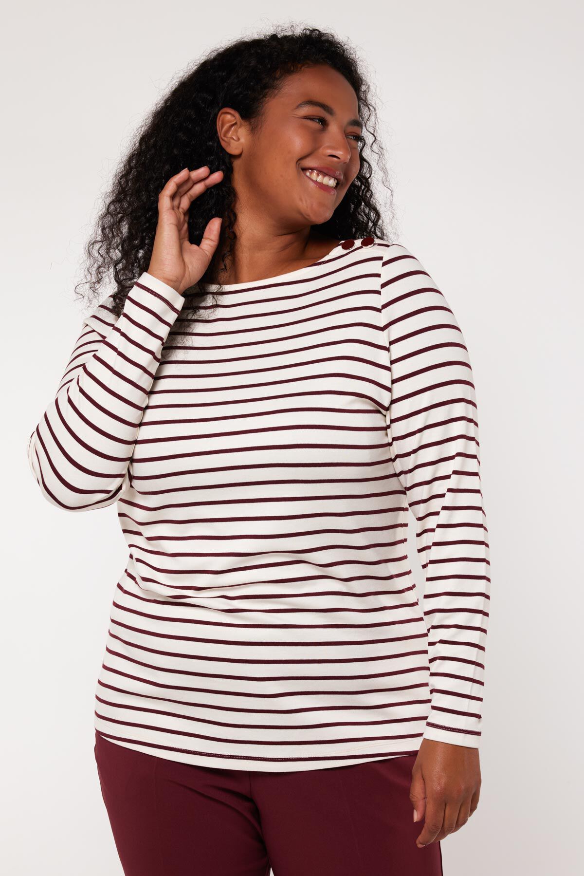 Mujeres Top de rayas | MS Mode