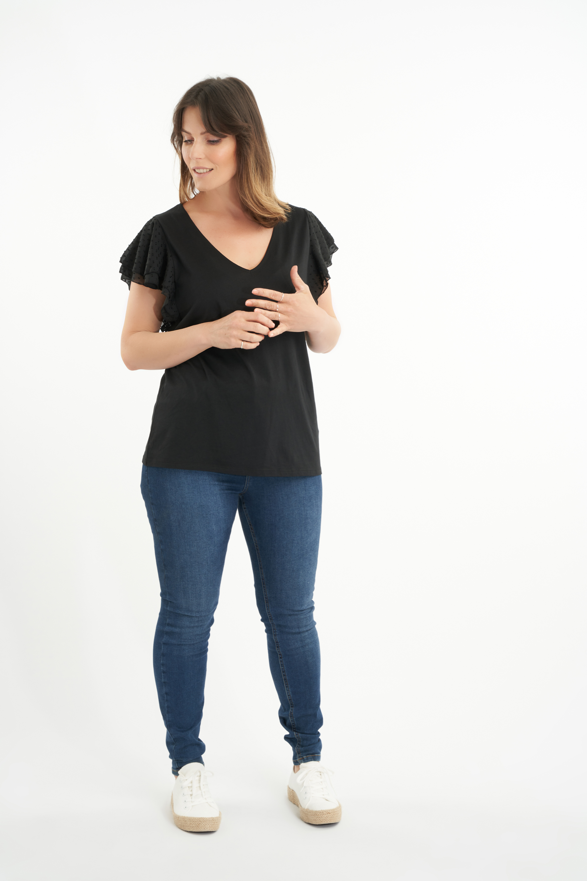 Mujeres Top con mangas elegantes en MS Mode®