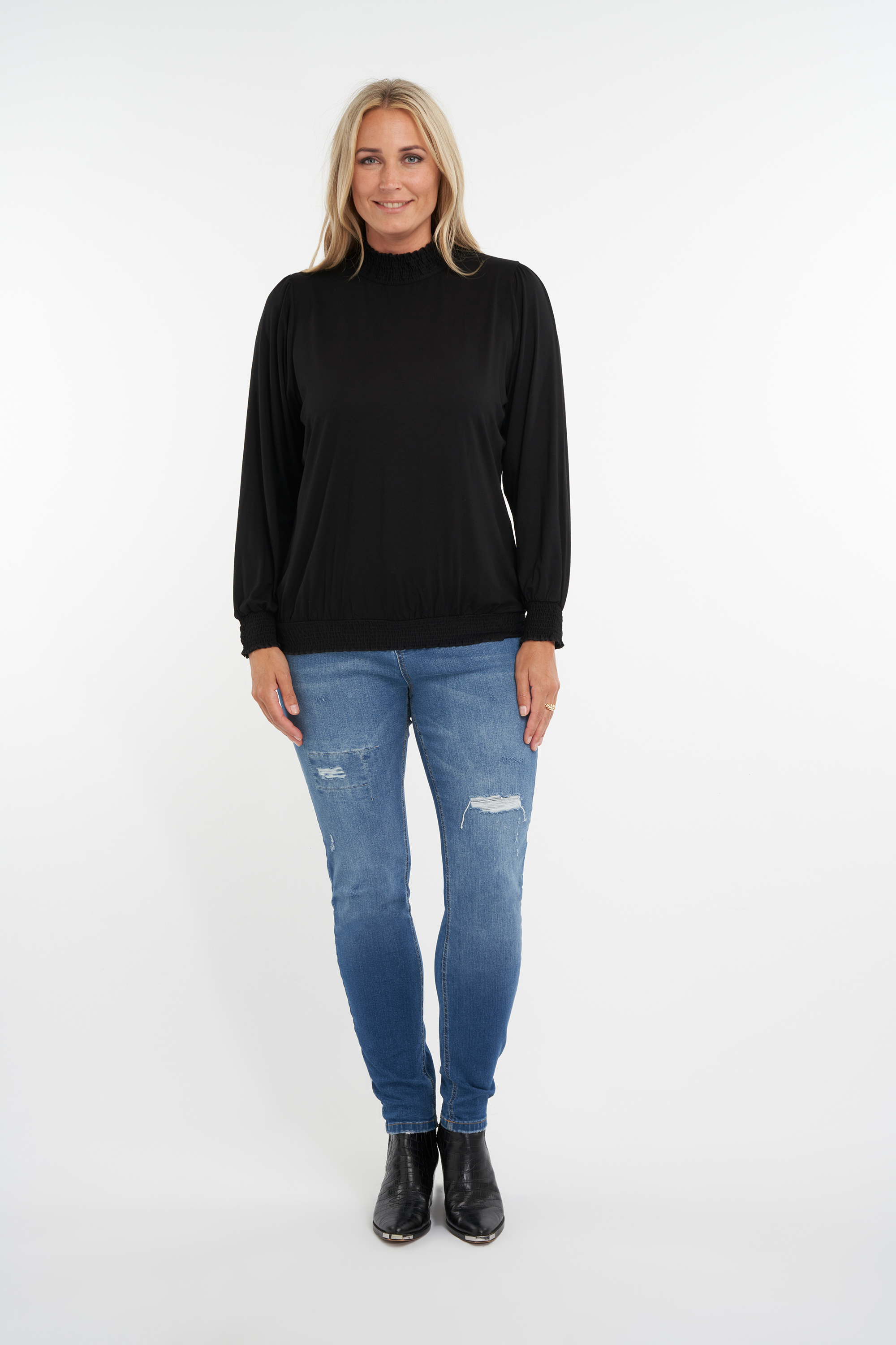 Mujeres Top con frunce | MS Mode